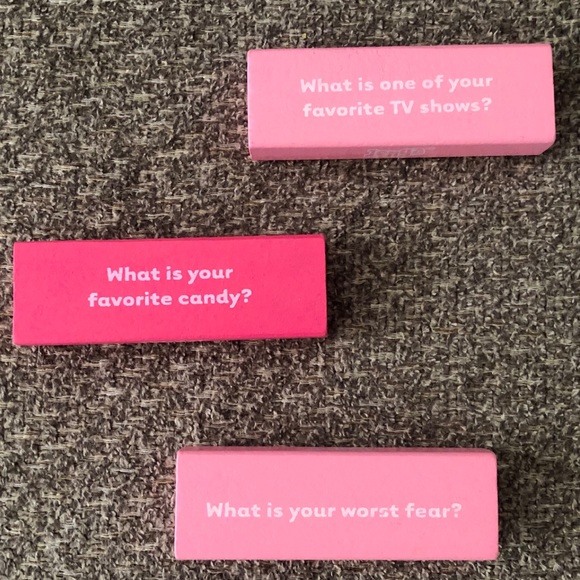 Hasbro | Toys | Rare 207 Jenga Pink Girl Edition Toysrus | Poshmark